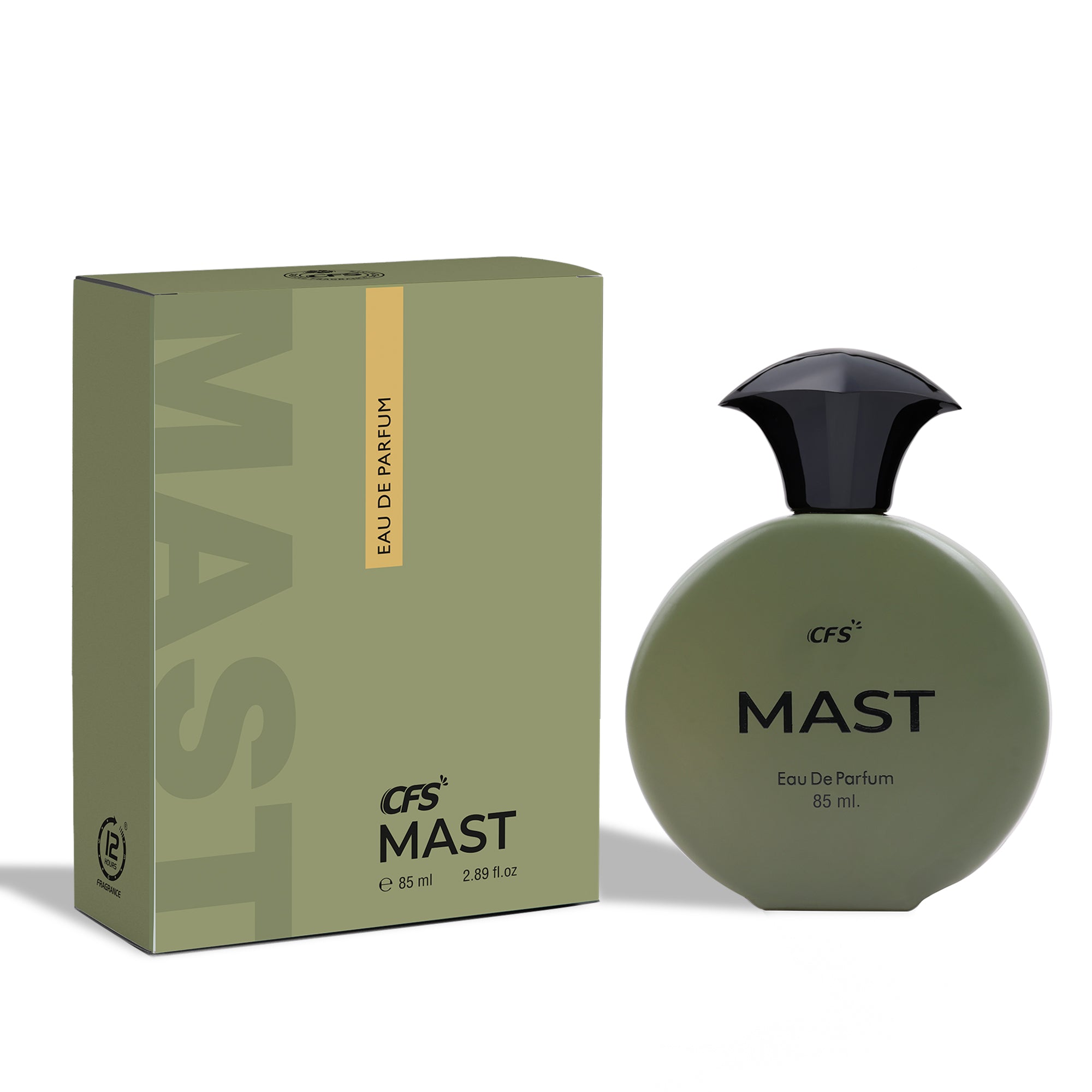 CFS Mast Green 85ml Eau De Parfum Long Lasting Unisex EDP Perfume – CFS ...
